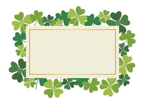 세인트 패트릭스 데이 축제 Png 배지 투명한 배경 프리미엄 사진