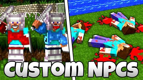 BATTLES FACTIONS And MORE Custom NPCs Tutorial Minecraft YouTube