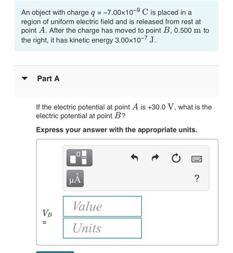 Solved An Object With Charge Q 7 00109C Is Placed In A Chegg Com