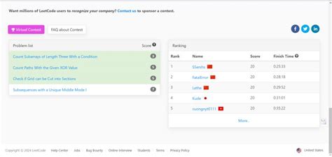 Krishna Sadar On Linkedin Just Wrap Up The Leetcode Biweekly Contest