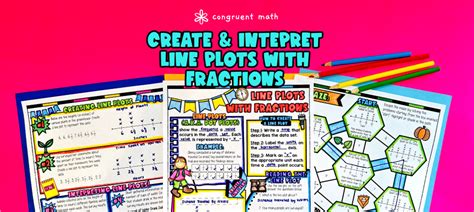 Create And Interpret Line Plots With Fractions Lesson Plan Lesson Plan