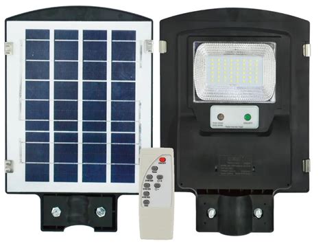 Фонарь Уличный на Столб с Пультом и Датчиком Движения на Солнечных Батареях Ukc 7141 45w Черный