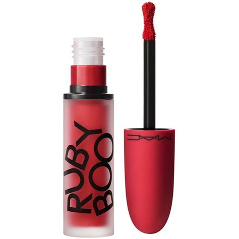 Ruj Lichid Mac Powder Kiss Ruby Boo Red 5ml