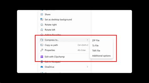 Windows Insiders Can Now Create Zip And TAR Files Previously Limited To ZIP Option