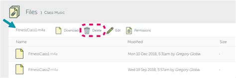 Deleting A File Or Folder OurPeople