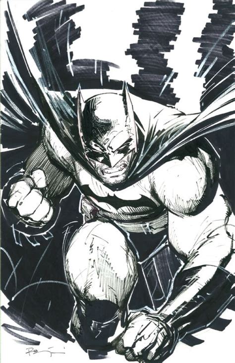 Batman By Ryan Benjamin Batman Comic Art Comic Art Batman Artwork