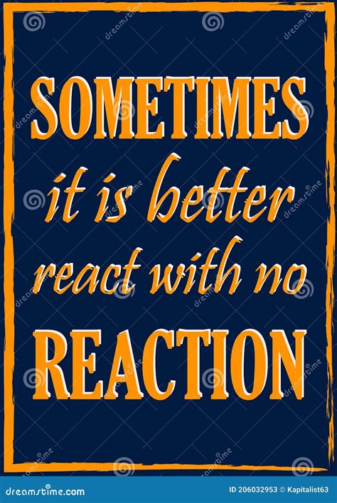 React With No Reaction Cartoon Vector 122820023