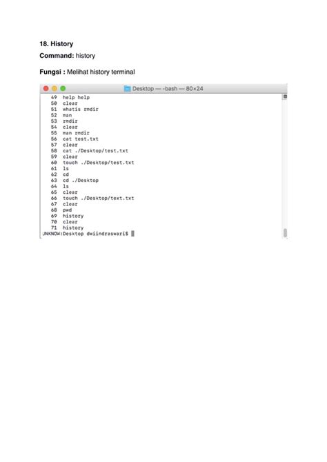 20 Command Line Pada Terminal PDF