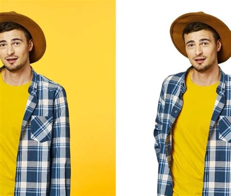 removing background color retouching labs