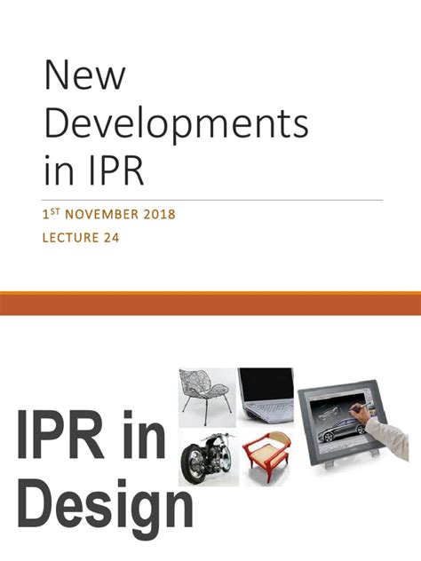 New Developments In Ipr Pdf