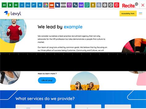 Accessibility Toolbar Assistive Tools For Your Website