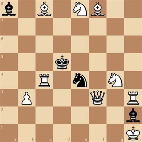 Обратный мат в 4 хода автор Josef Paboucek Шахматы мир шахмат