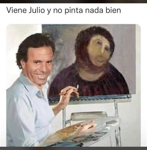 Le Caigo El Sábado Los Mejores Memes De Julio Iglesias Y El Mes De Julio