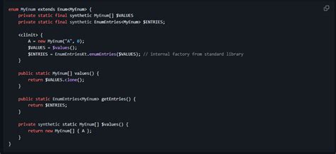 Kotlin Enum의 새로운 Values Function 등장 Entries — 점냥s Log