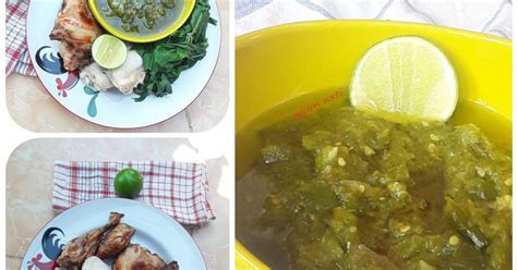 Resep Masakan Padang Sambal Lado Mudo Ijo Ayam Pop Oleh Asti Cookpad