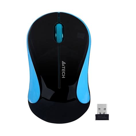 A4TECH G3 270N Black Blue Wireless Mouse ShoppersBD