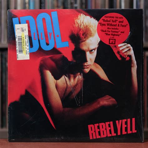 Billy Idol Rebel Yell 1983 Chrysalis Exvg Wshrink And Hype