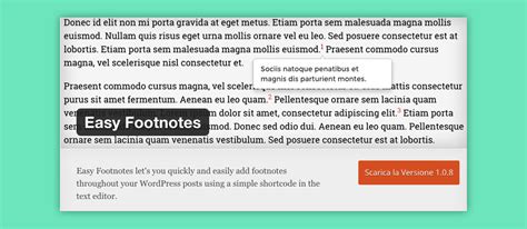 Come Inserire Tooltip E Footnote In Wordpress — Webipedia It