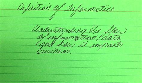 Public Health Informatics Defined PHII