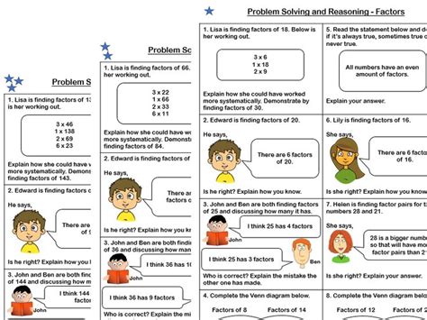 White Rose Maths Year 5 Block 4 Factors Problem Solving And Reasoning Teaching Resources