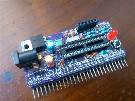 Vertically Mounted Arduino Compatible Board OSH Park