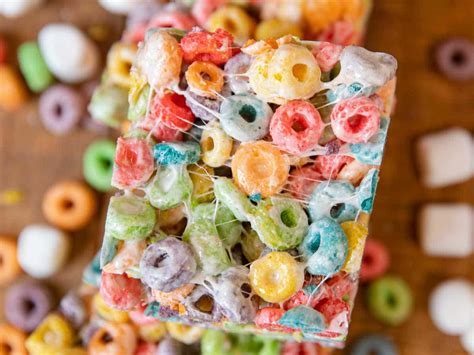 Froot Loops Cereal And Milk Bars Recipe Besto Blog