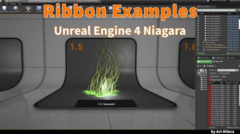Niagara Ribbon Examples Unreal Engine Asset