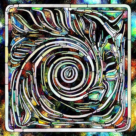 Kiss OfÂ Stained Glass Stock Illustration Illustration Of Energy 191635143