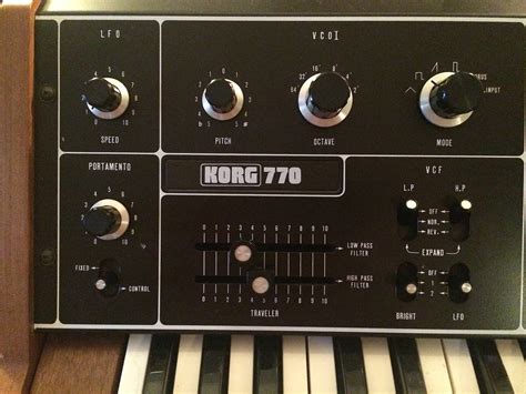 MATRIXSYNTH Vintage KORG Analog Synthesizer