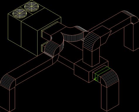Roof Top Duct Dwg Block For Autocad • Designs Cad
