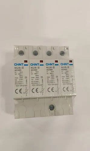 Chint Noof Poles 3pn Spd Surge Protection Device At ₹ 2400 In New Delhi Chint Noof Poles 3pn Spd Surge Protection Device At ₹ 2400 In New Delhi