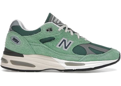 New Balance 991v2 Miuk Mineral Green Mens U991gv2 Us