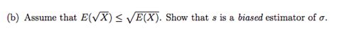 Solved Let θ Be An Estimator Of The Parameter θ Eg We