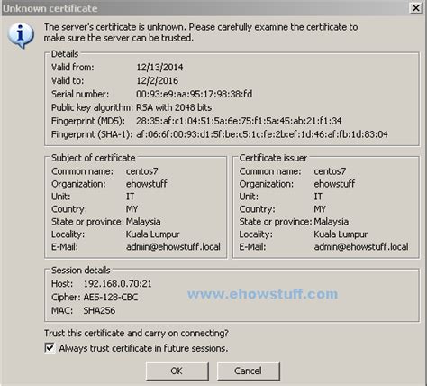 How To Setup Vsftpd Service With Ssltls On Linux Centos 7 Rhel 7 Oracle Linux 7 Linux