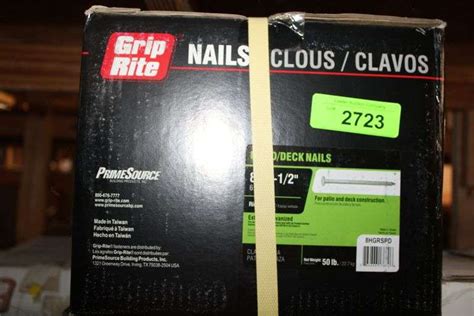 Patio Deck Nails Lawler Auction Company