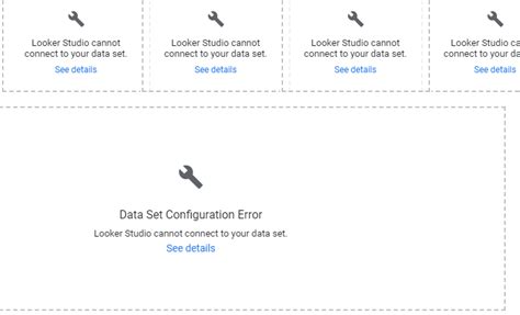 Looker Studio Cannot Connect To Your Data Set When Using Conversions