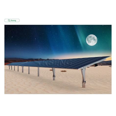 Solar Power Tracking System One Axis Solar Tracker Sun Tracking System