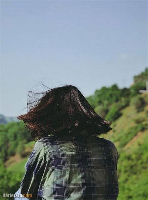 عکس پروفایل دخترانه با موی کوتاه بدون چهره و بدون متن پروفایل و استوری