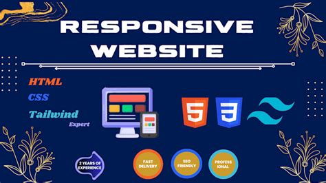 Build And Fix Responsive Websites Using Html Css And Tailwind As A Expert By Sadiamimi Fiverr