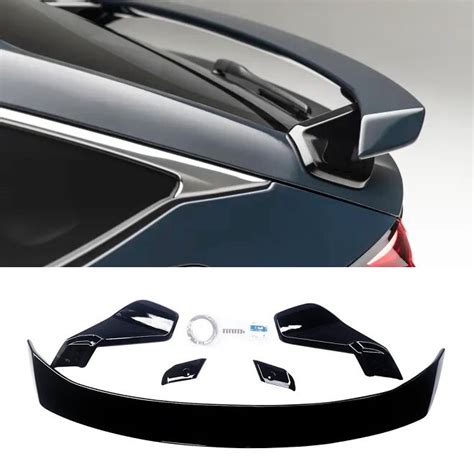 For 2022 2026 Honda Civic Hatchback 5dr Trunk Wing Spoiler Hpd Style Gloss Black Ebay