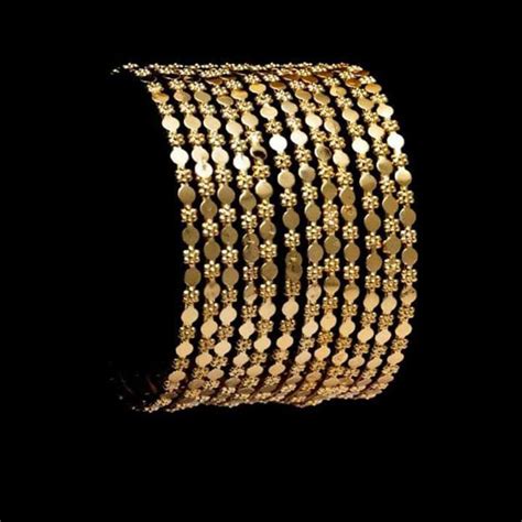 مدل النگو طلا نازک شیک و محکم النگو باریک جدید 18 عیار