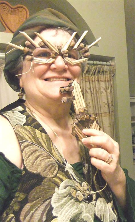 Tree Dryad Costume With The Magic Key Used To Open The Tree Key Is