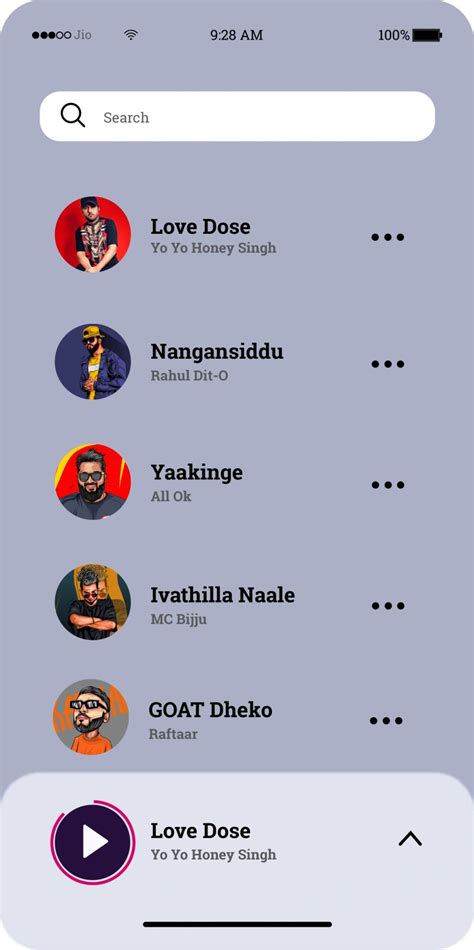 Vikas R On Linkedin Uidesign Design Adobeillustrator Musicapp Ux