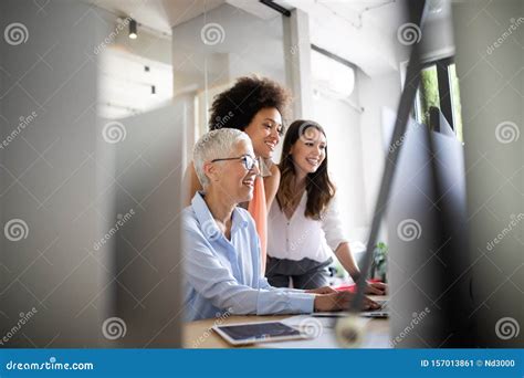 Programmer Working In A Software Developing Company Office Stock Image Image Of Digital