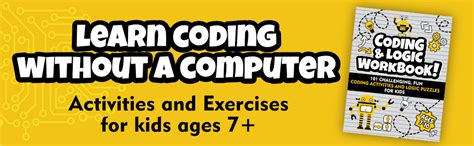 mua coding and logic workbook 101 challenging fun coding activities