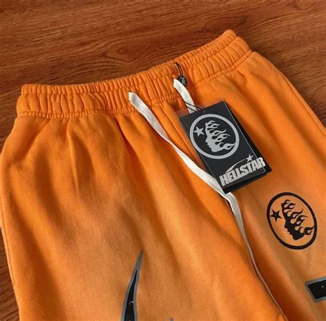 Hellstar Fire Orange Hoodie Asandj