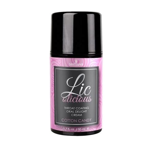 Shop Flavoured Lubes And Oral Sex Cream Lic O Licious Throat Coating