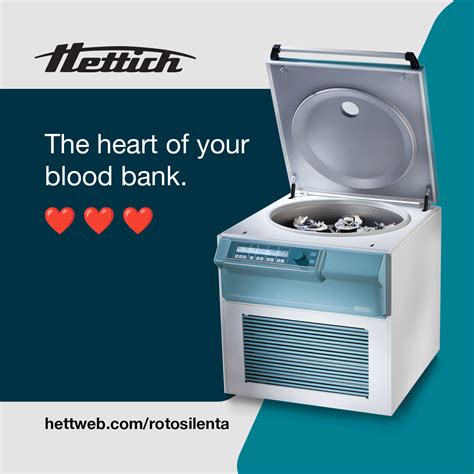 Hettich Hettichinstruments Hettichcentrifuges Bloodbank