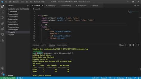 Snakemake 9 Using Multiple Threads To Run Your Snakemake Rules Youtube
