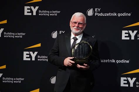 The Founder Of Dok Ing Vjekoslav Majetić Won The Prestigious Ey Entrepreneur Of The Year Award